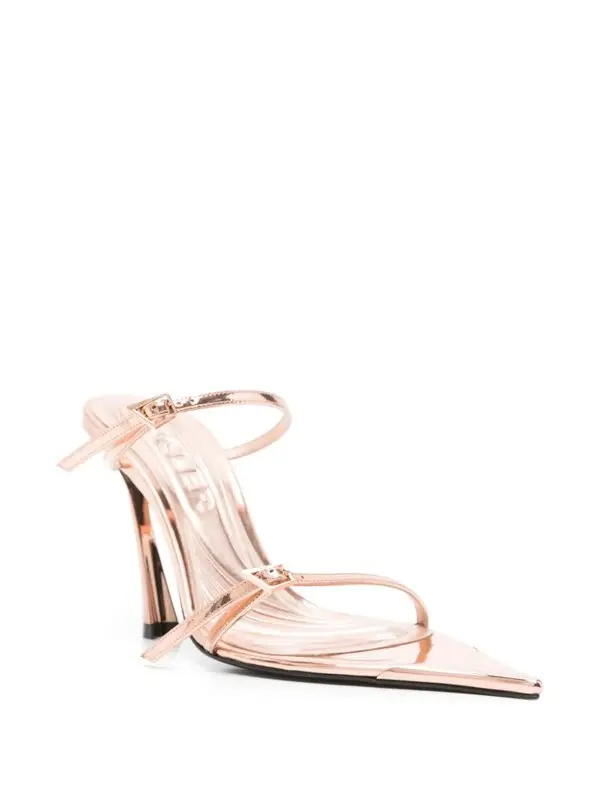 MUGLER 95mm Fang Sandals