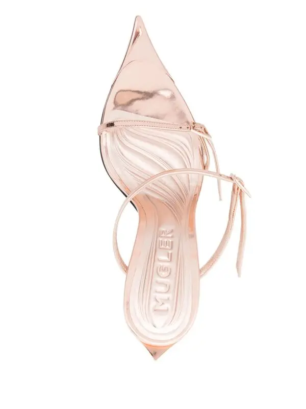 MUGLER 95mm Fang Sandals