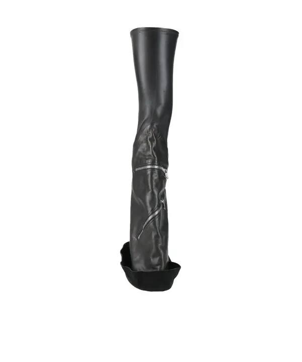 Rick Owens Leather Zip-up Boots