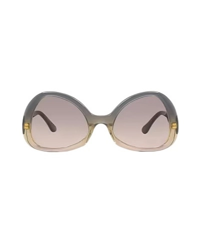 Marni Two-tone Geometric Frame Sunglasses