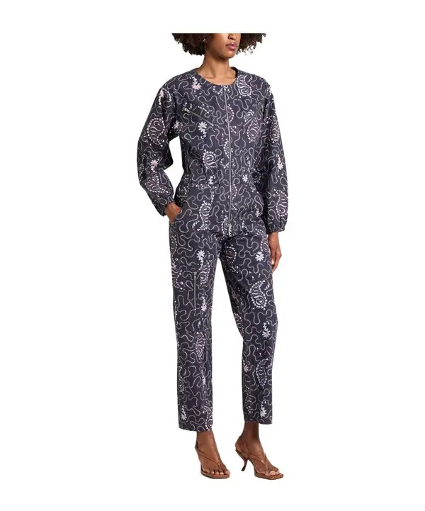 Isabel Marant Étoile Printed Cotton-blend Jumpsuit