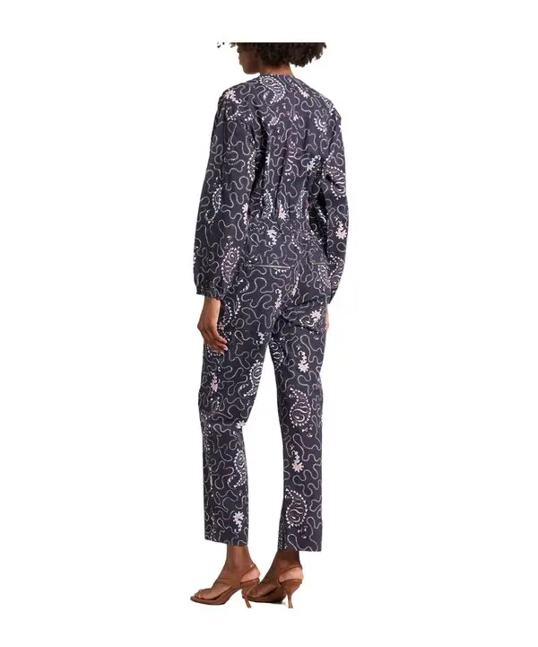 Isabel Marant Étoile Printed Cotton-blend Jumpsuit