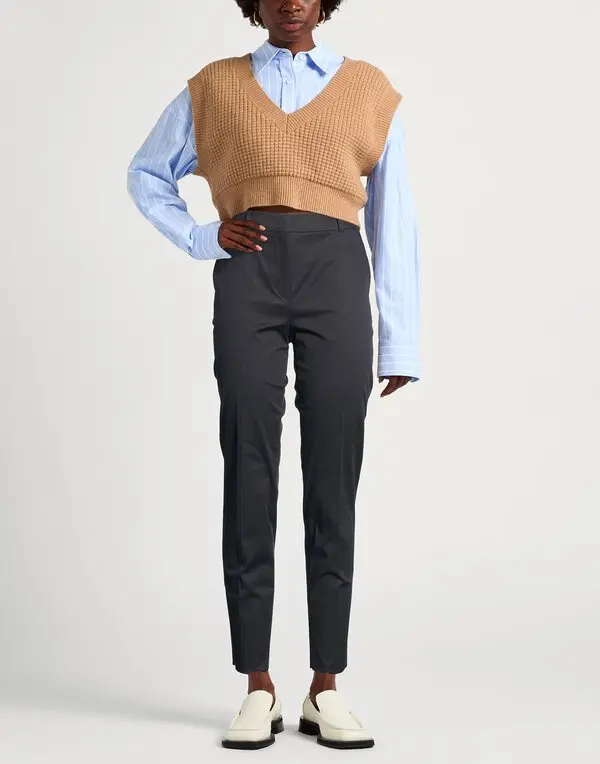 Max Mara Solid Color Slim-fit Trousers