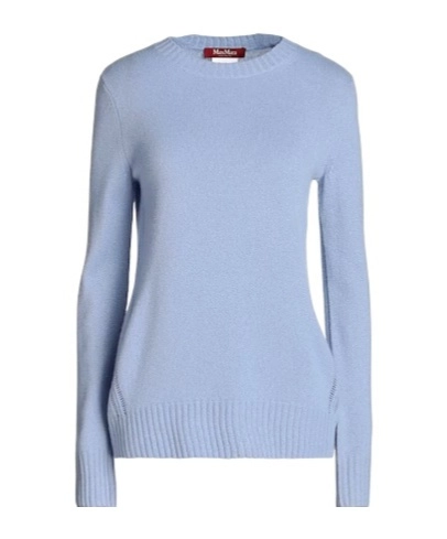 Max Mara Solid Color Lightweight Cashmere Knit Sweater
