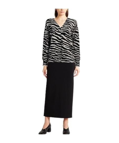 Max Mara Zebra-print Lightweight Knit Sweater