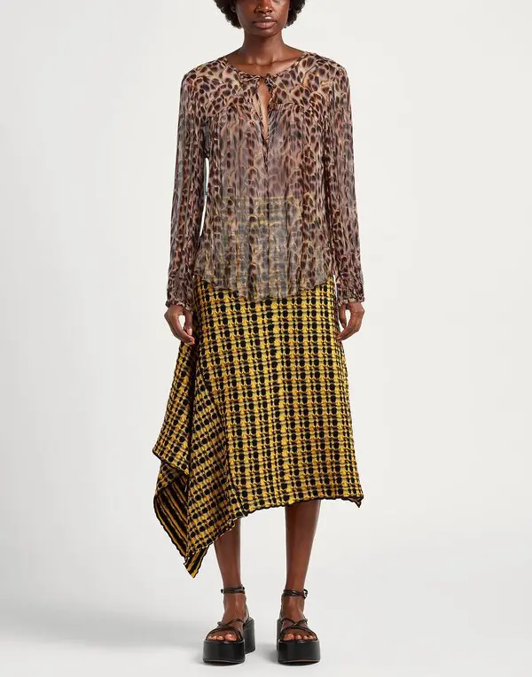 Isabel Marant Étoile Long Sleeve Top With Shell Pattern