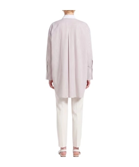 Max Mara Striped Long Sleeve Shirt
