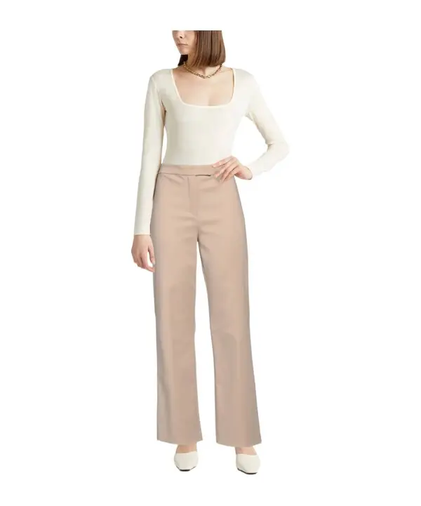 Max Mara High-waisted Bootcut Trousers