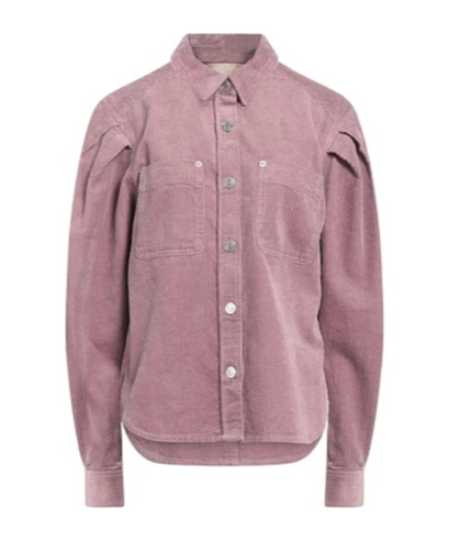 Isabel Marant Étoile Solid Color Corduroy Shirt