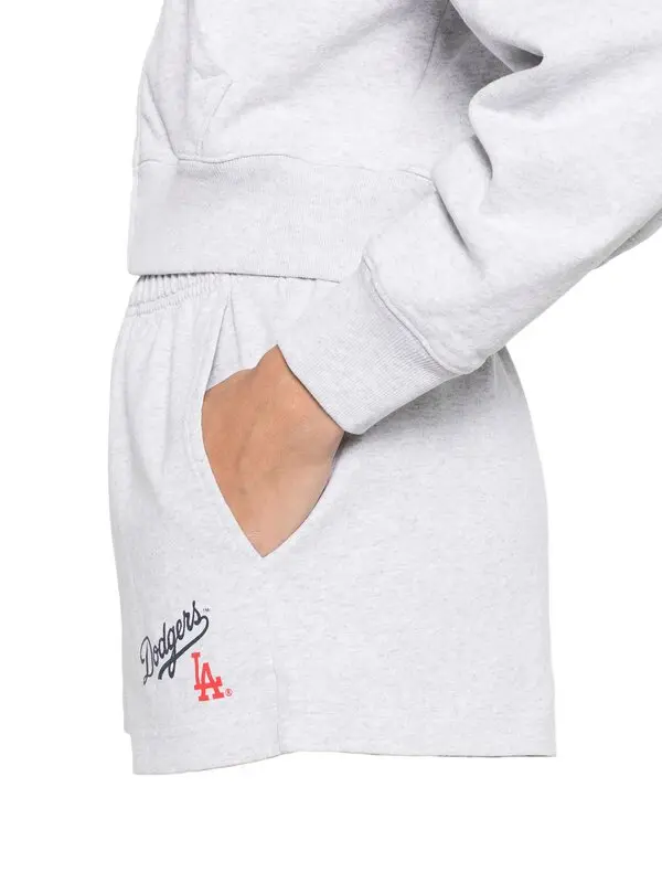 SPORTY  RICH Sporty & Rich "dodgers" Logo Print Shorts