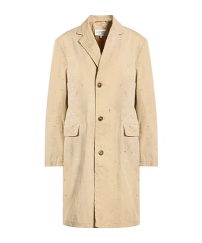 MAISON MARGIELA Tie-dye Twill Long-sleeve Overcoat
