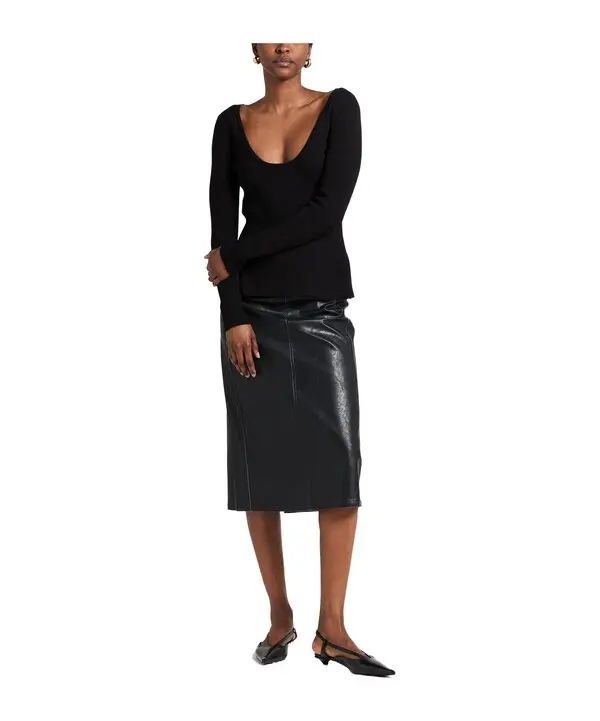 Max Mara Metallic Knitted Jumper