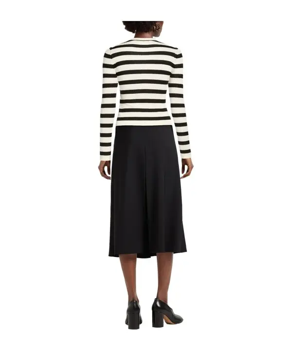 Max Mara Striped Knit Sweater