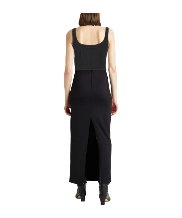 Brunello Cucinelli Cropped Square-neck Corset Top