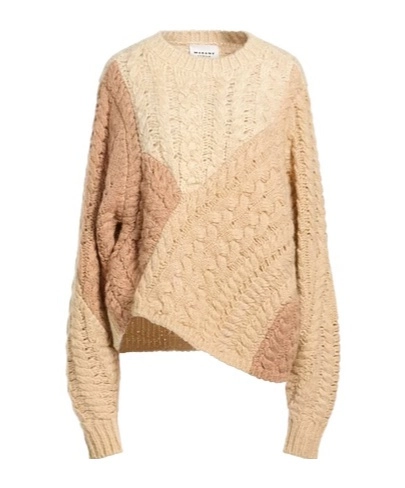 Isabel Marant Étoile Multicolor Long-sleeve Sweater - Nude