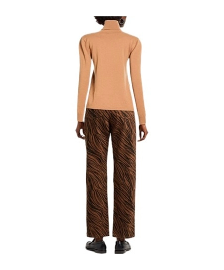 Max Mara Solid Knit Turtleneck Sweater