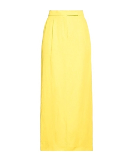 Max Mara Minimalist Solid Color Pencil Skirt