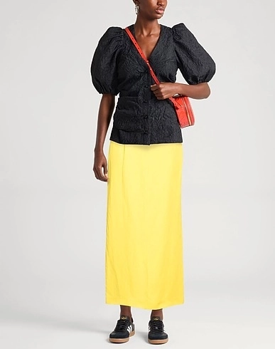 Max Mara Minimalist Solid Color Pencil Skirt