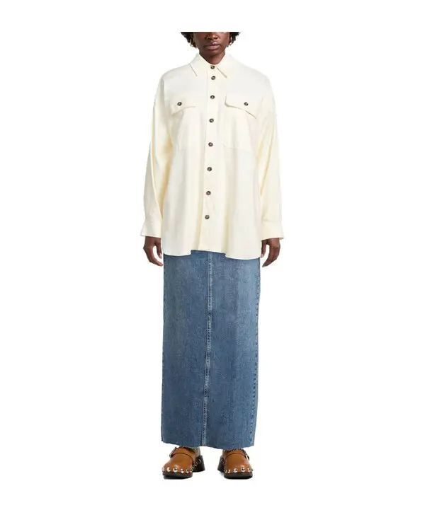 Max Mara Colored Loose-fit Collared Shirt