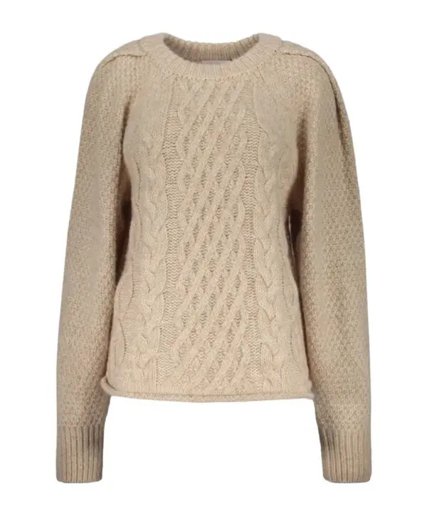 LOW CLASSIC Cable-knit Jumper