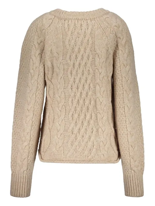 LOW CLASSIC Cable-knit Jumper