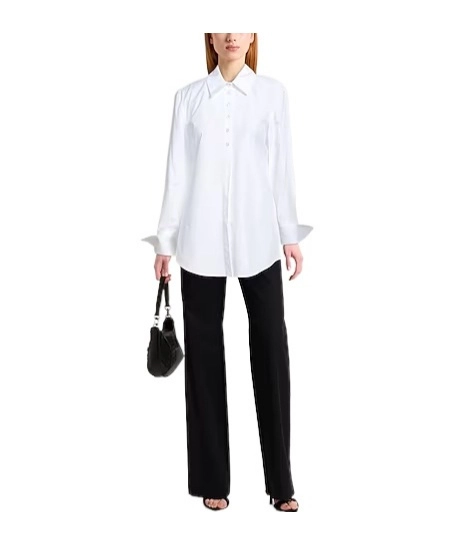 Sportmax Solid Colour Shirts Blouses