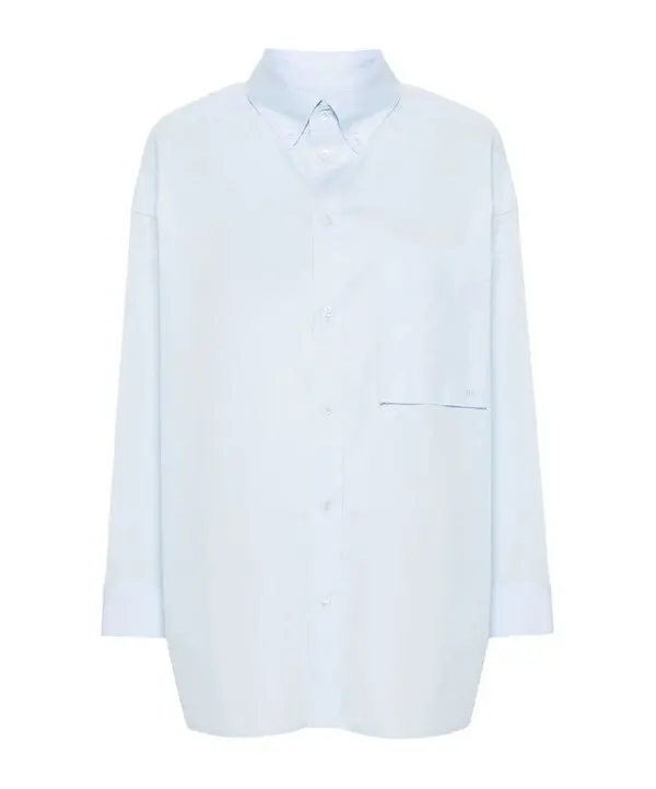 DARKPARK Nathalie Cotton Shirt With Logo Embroidery