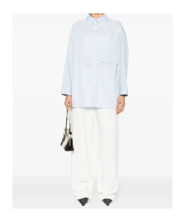 DARKPARK Nathalie Cotton Shirt With Logo Embroidery