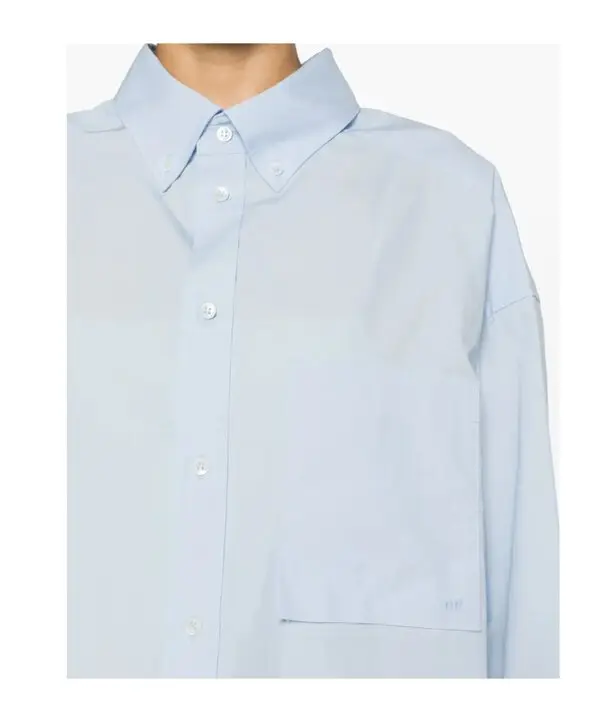 DARKPARK Nathalie Cotton Shirt With Logo Embroidery