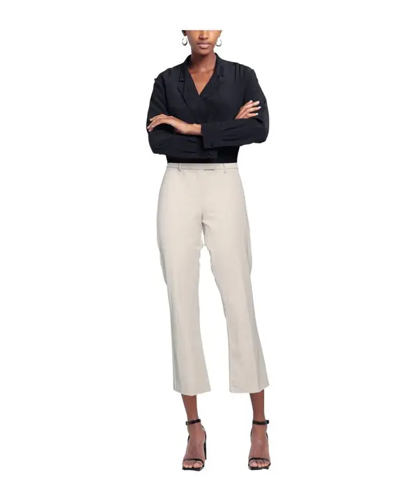 Max Mara Solid Color Casual Trousers