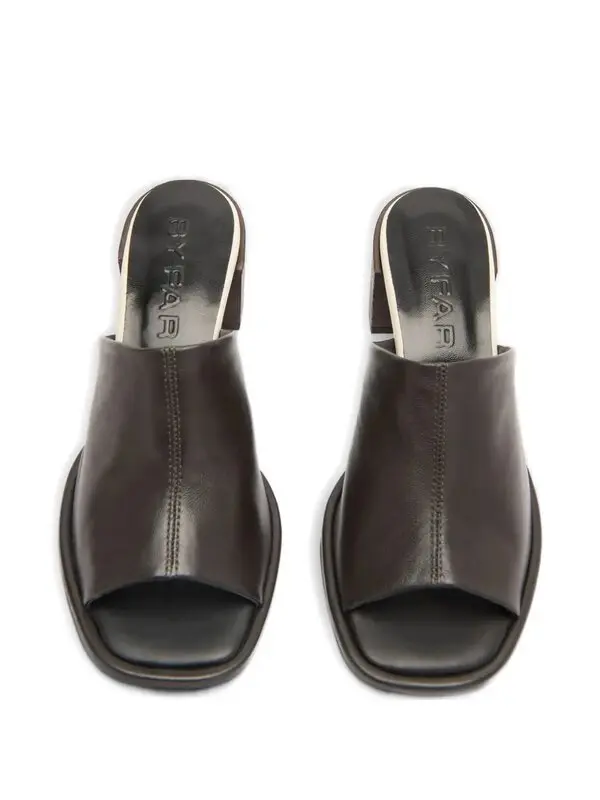 By Far Francisco Mules - Black