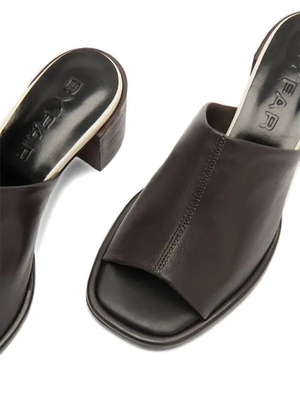 By Far Francisco Mules - Black