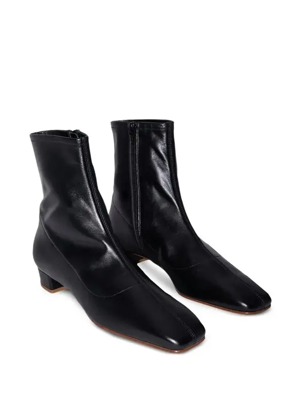 By Far Este Leather Ankle Boots