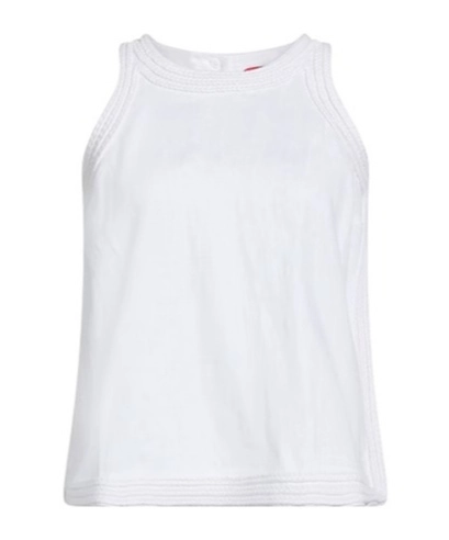MAXCO. Solid Color Linen Tank Top