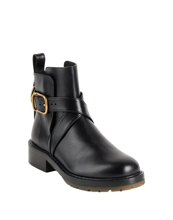 Chloé Comfortable Square-heel Ankle Boots