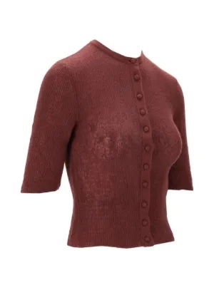 Citizens Of Humanity Tabitha Button Cardigan - Red