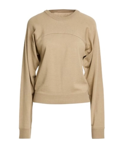 MAISON MARGIELA Solid Color Crew Neck Long-sleeve Knit Sweater