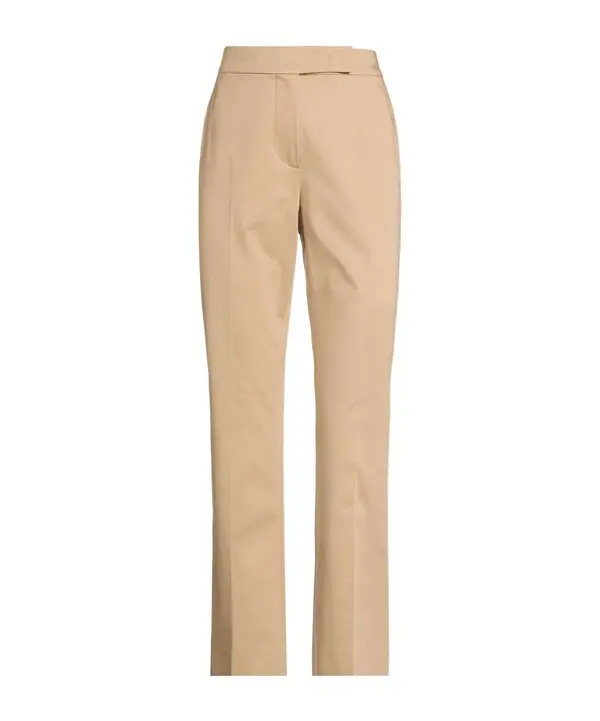 Max Mara Minimalist Solid-color Trousers