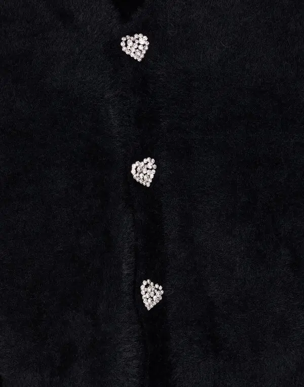 Balenciaga Solid Color Knitted Top