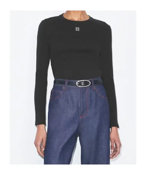 Tory Burch Logo Cotton T-shirt