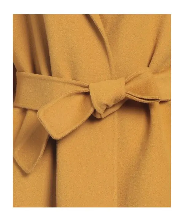 Max Mara Solid Color Woolen Coat
