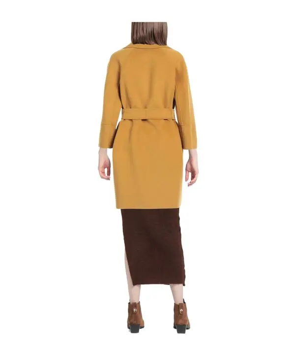 Max Mara Solid Color Woolen Coat