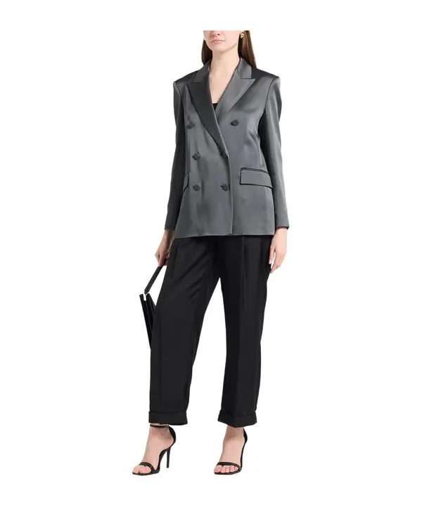 Max Mara Satin Double Breasted Blazer