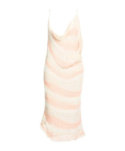 Sportmax Two-tone Knit Midi Dress