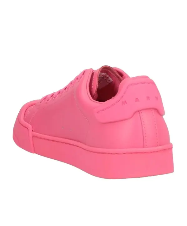 Marni Solid-colored Low-cut Leather Shoes
