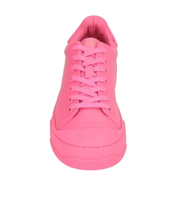 Marni Solid-colored Low-cut Leather Shoes