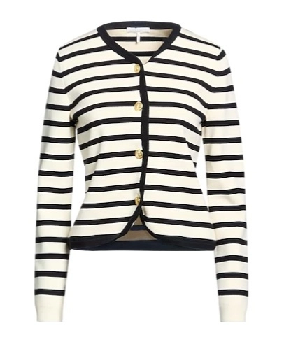 Rag & Bone Striped Knit Long-sleeve Cardigan