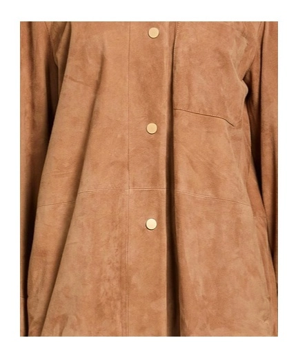 Max Mara Suede Single-breasted Jacket