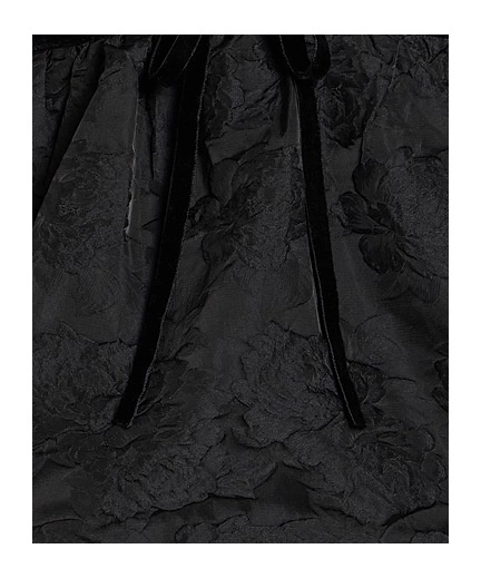 GANNI Sleeveless Velvet Trim Top