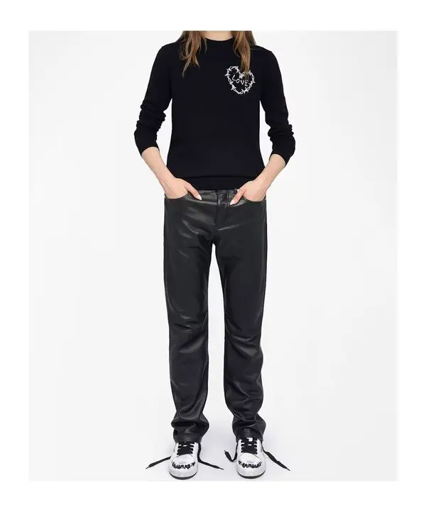 Zadig&Voltaire Kendy Embroidered Knit Sweater